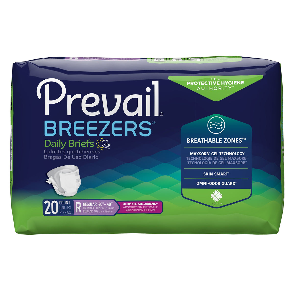 Prevail Breezers Adult Brief Ultimate Absorbency — Medical Supply Pros