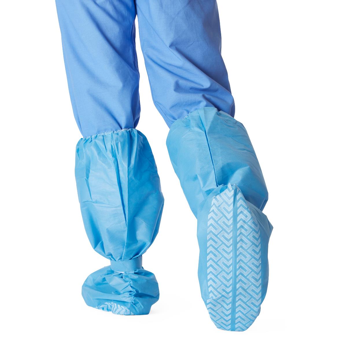 Medline Non-Skid Fluid-Resistant Boot Covers — Medical Supply Pros