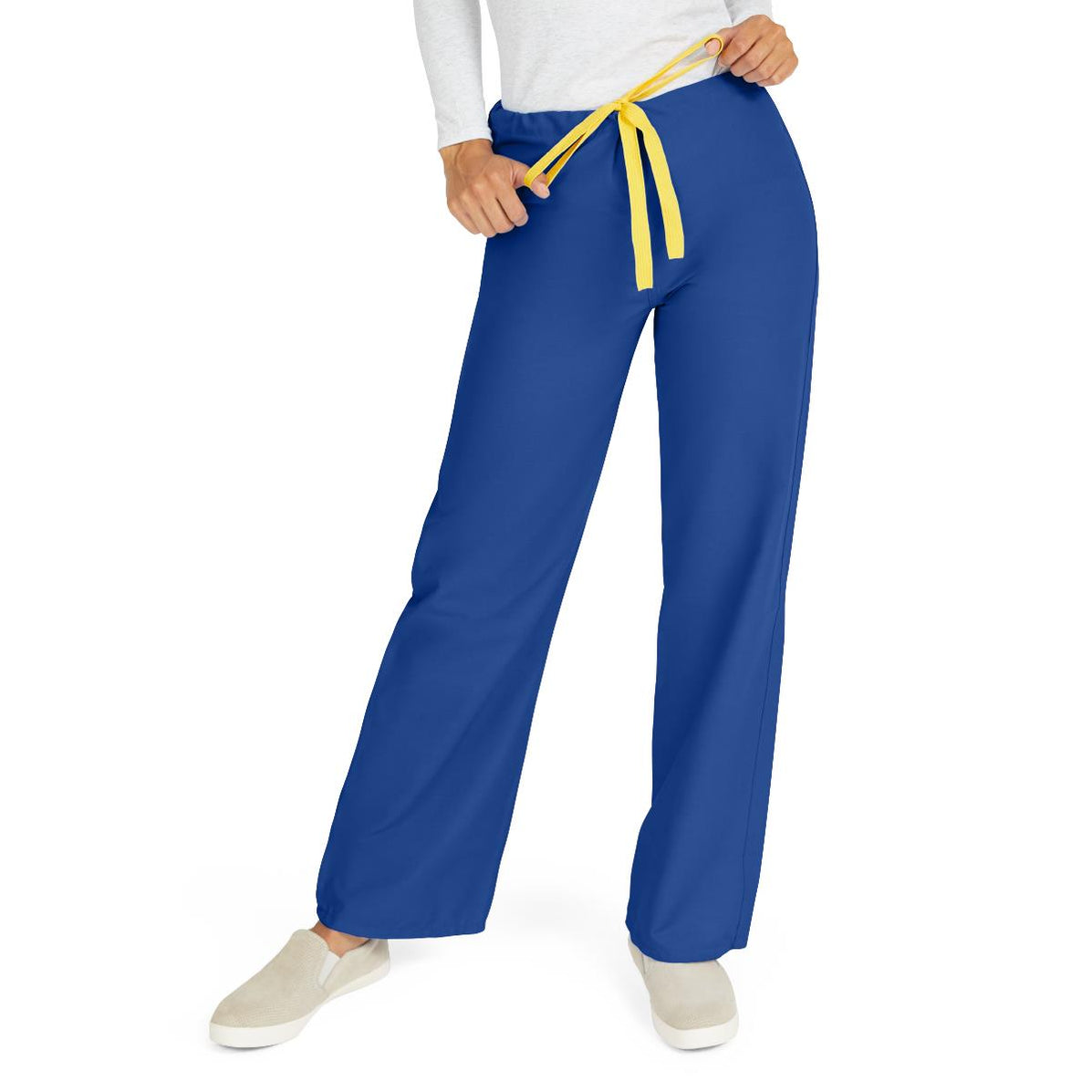 Medline AngelStat Unisex Reversible Scrub Pants with Drawstring Waist ...
