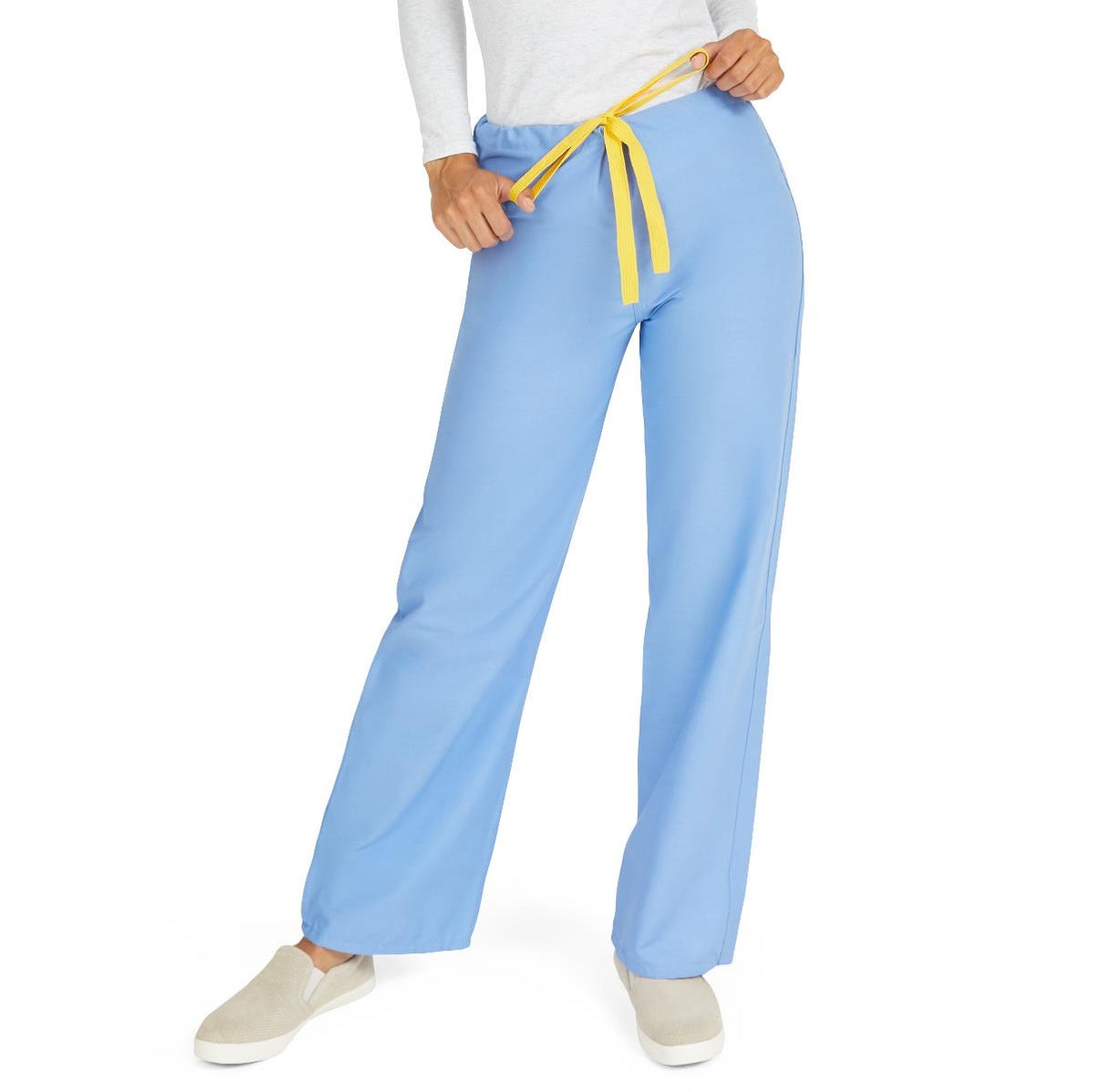 Medline AngelStat Unisex Reversible Scrub Pants with Drawstring Waist ...