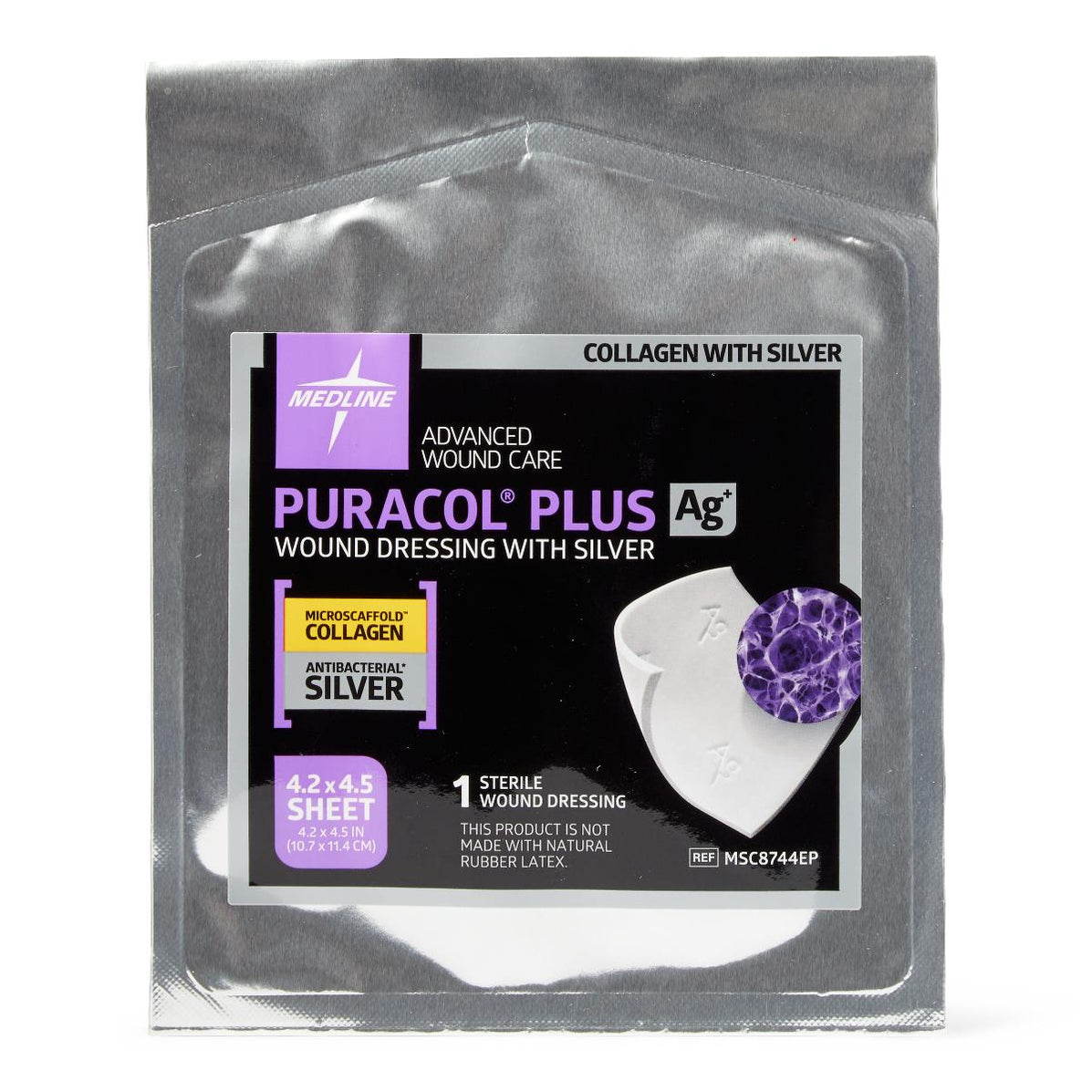 Puracol Plus AG+ Collagen Wound Dressings with Silver — Medical Supply Pros
