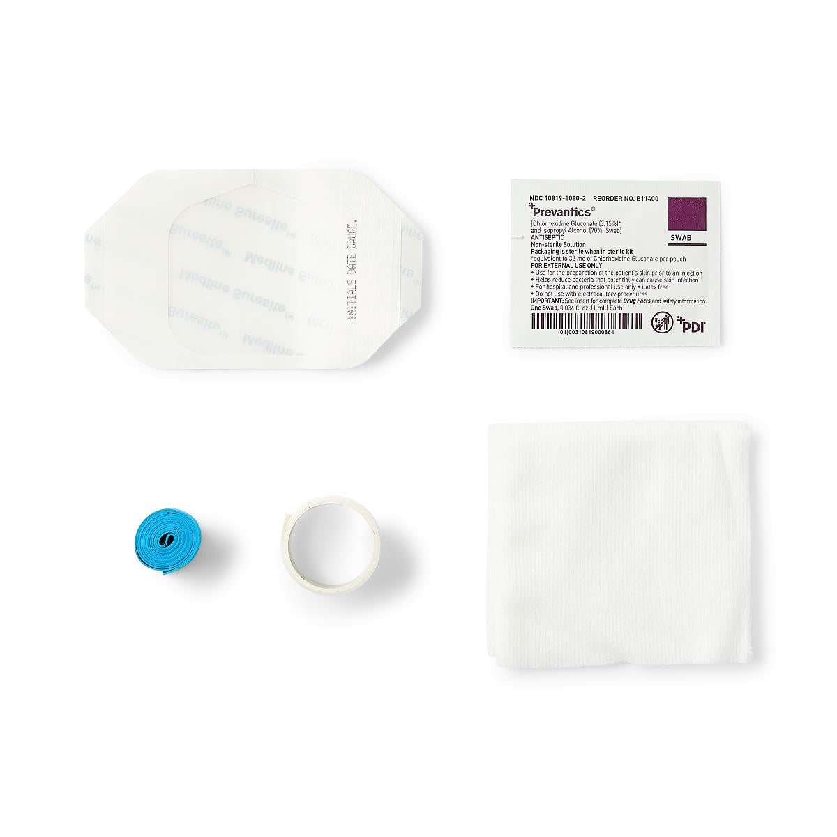 Medline IV Start Kits with Chlorascrub — Medical Supply Pros