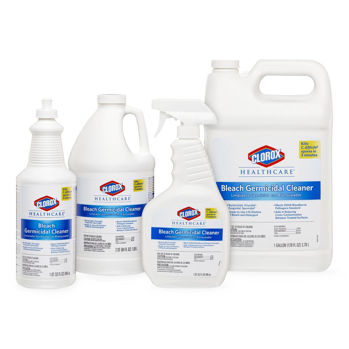 Clorox Healthcare® Bleach Germicidal Cleaner — Medical Supply Pros