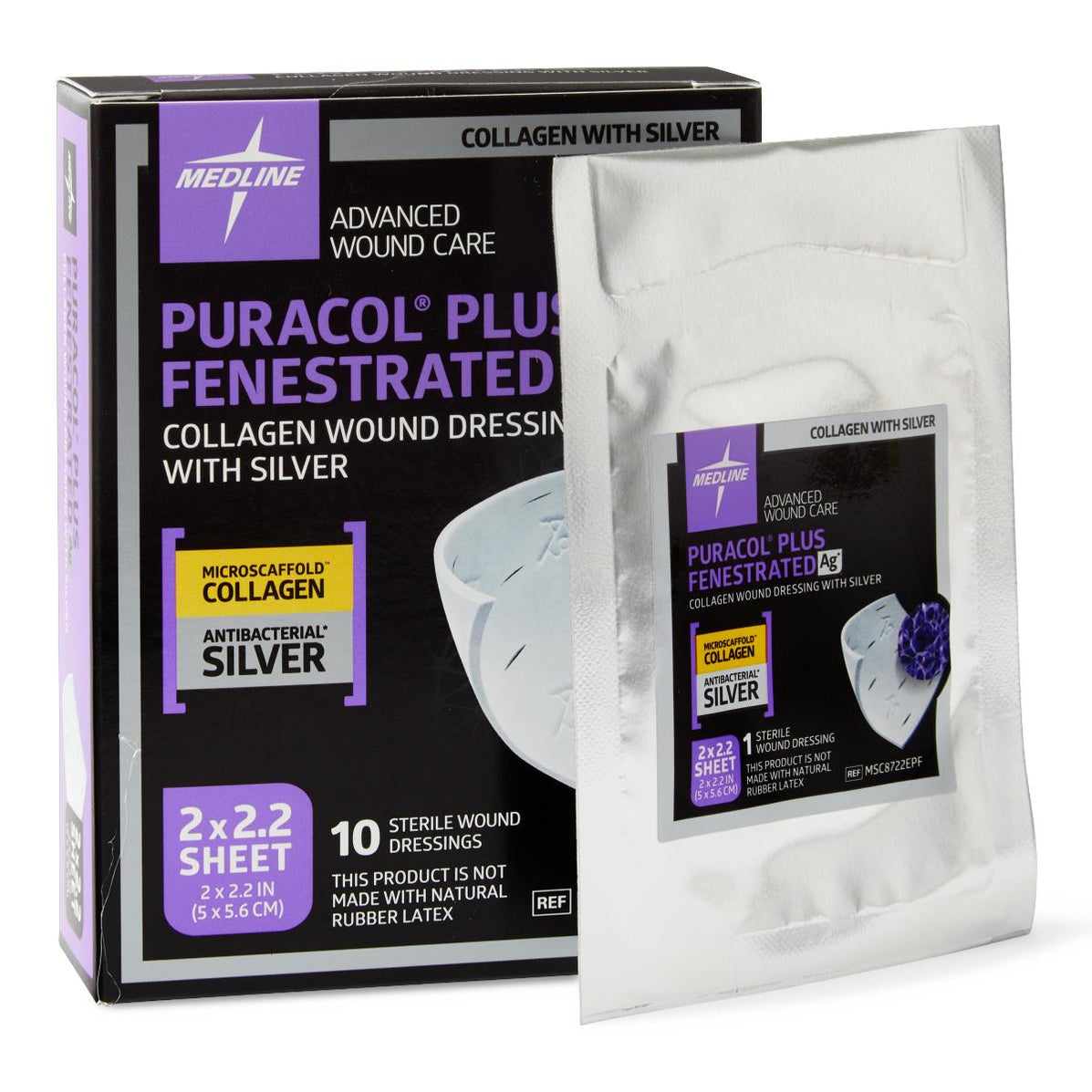 Puracol Plus AG+ Collagen Wound Dressings with Silver — Medical Supply Pros